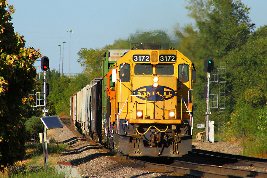 Southbound BNSF Local Train